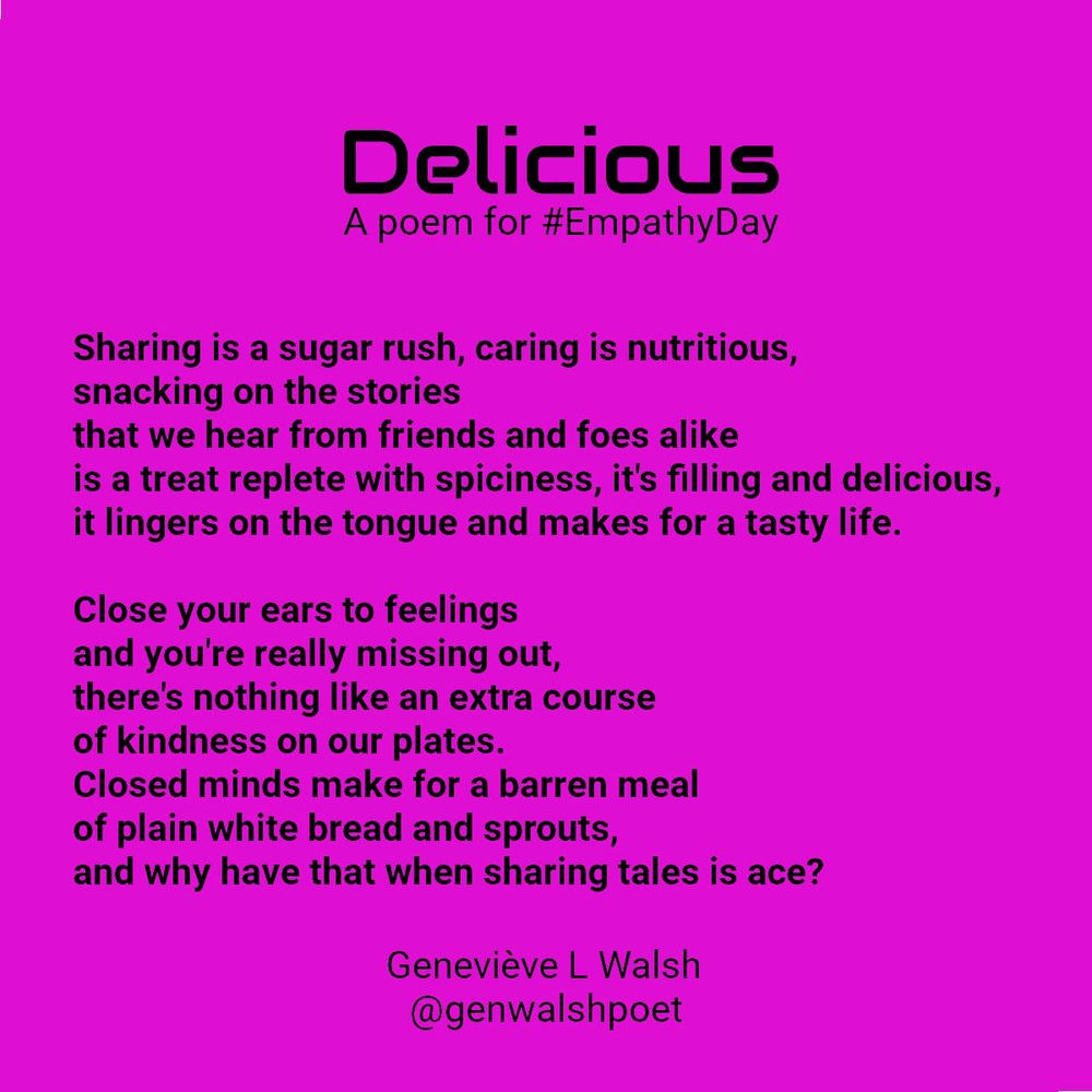 Ten poems of empathy to share with the world