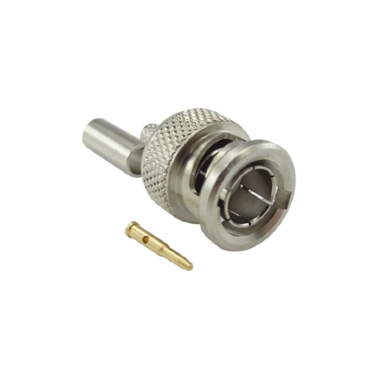 CONECTOR BNC 75 OHMS MACHO RETO CRIMPAGE | gumaotelecommm