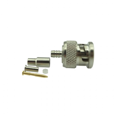 CONECTOR BNC 75 OHMS MACHO RETO CRIMPAGE | gumaotelecommm