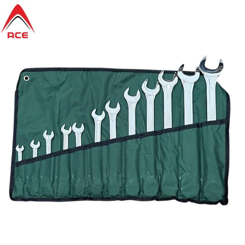 Combination Spanner 12PCSSET CRV (8,10,12,13,14,17,19,22,24,27,30,32 ...