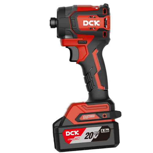 DCK Cordless Impact Driver Brushless 20V 6.35MM Hex M5-M16 KDPL208(EM ...