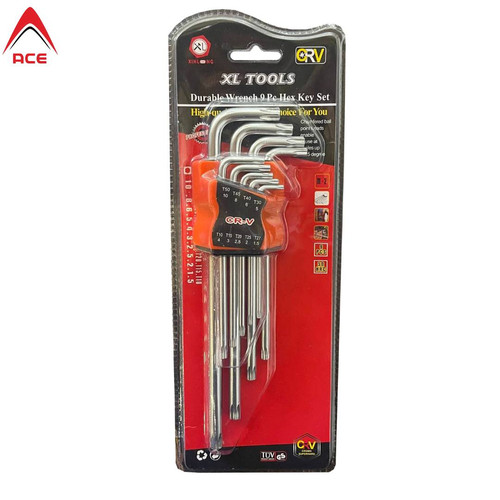 Star End Allen Key Wrench 9PCS/SET | Koh Khang Hin Tradin