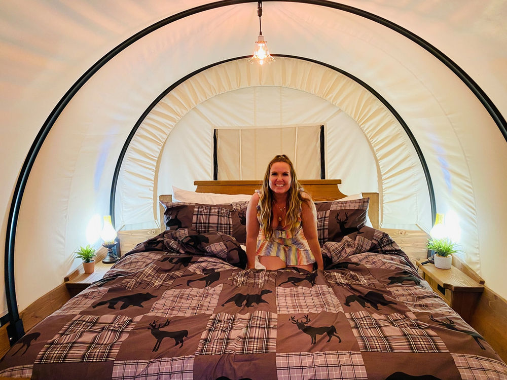 Glamping at Silver Spur Resort in Canton, Texas