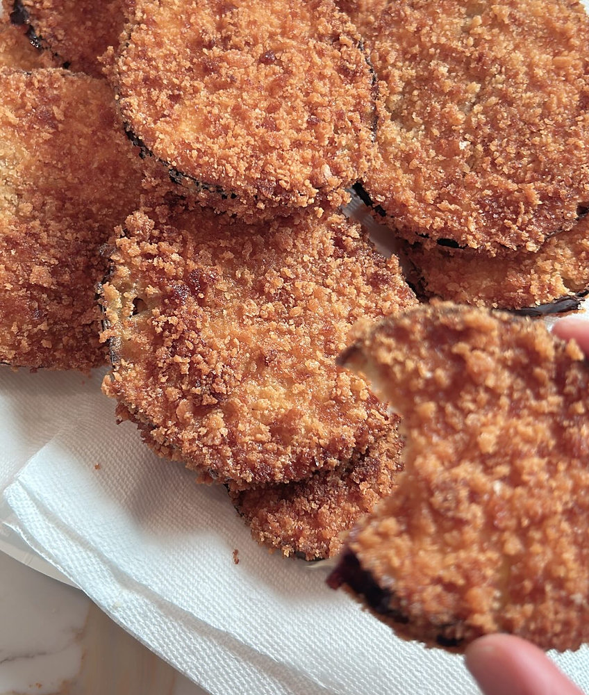Crispy Fried Eggplant Rounds That Disappear in Minutes