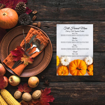 The Ultimate Holiday Menu Template Collection | High Heeled Hostess