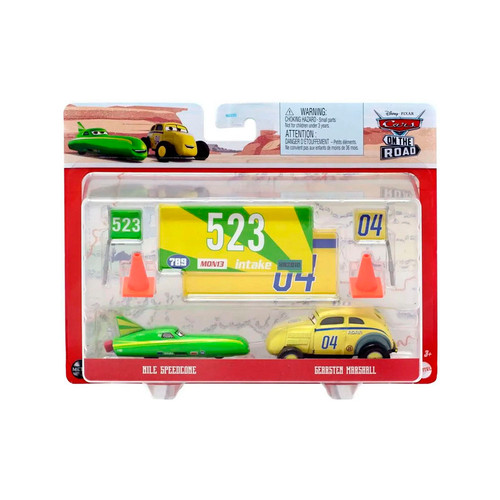 Nile Speedcone / Gearsten Marshall Cars - Disney Pixar | Universo Toys