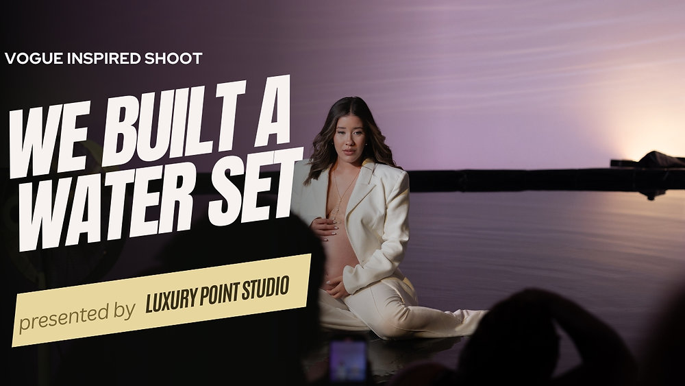 Inside Our Vogue-Inspired Water Shoot – Jacksonville Studio Transformation