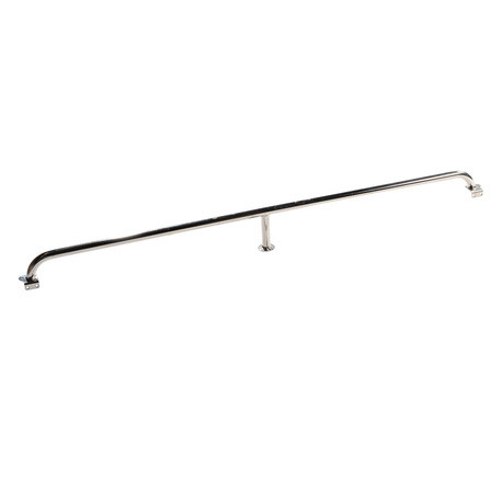 Stern rail, polished | MYBOAT