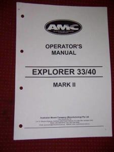 AMC Explorer M11 PDF operators manual | Sparks Ag