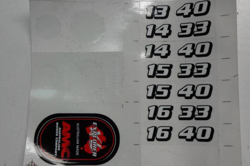 AMC engine and cut size decal and steering wheel | Sparks Ag