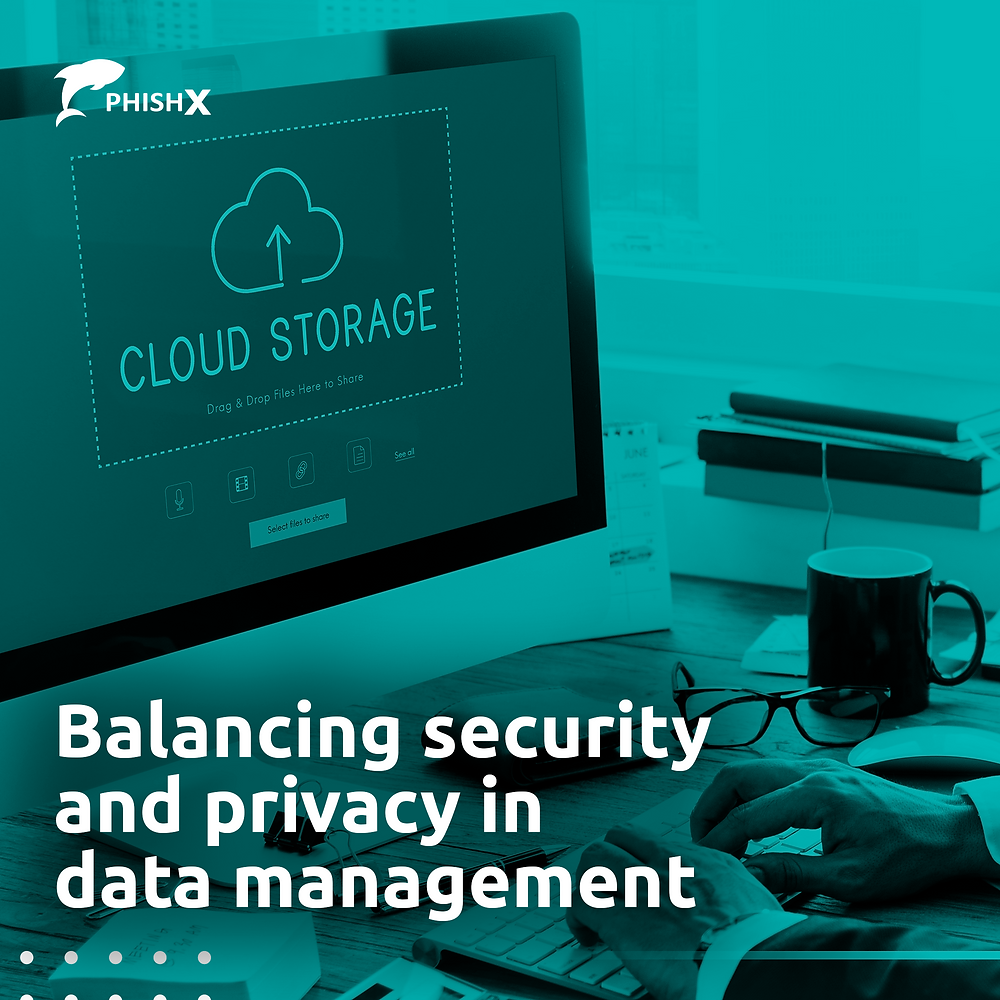 Balancing security and privacy in data management