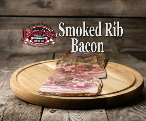 Country Cured Rib Bacon | Johnston's Market