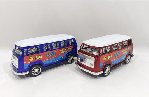 CA0571 Toys Friction Bus ASST 23cm | Caledon Wholesalers
