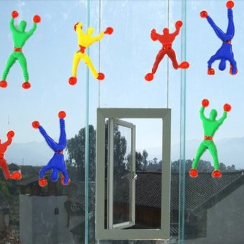 NO0012 Ninja Window Walkers 12/card 15CM | Caledon Wholesalers