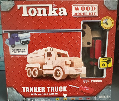 CA0001 Bxd Tonka wooden DIY Truck | Caledon Wholesalers
