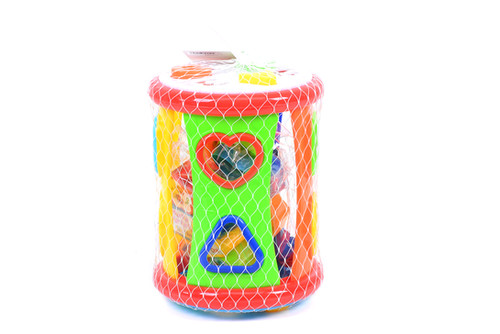 BA0088 ROUND BARREL BLOCKS 29pce 16x16x21cm | Caledon Wholesalers