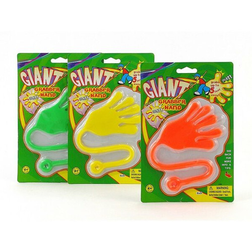 NO0014 Carded Giant Grabber Sticky Hand | Caledon Wholesalers