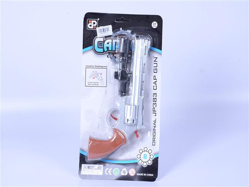 GU0071 Carded Cap Gun Lrg with telescope | Caledon Wholesalers