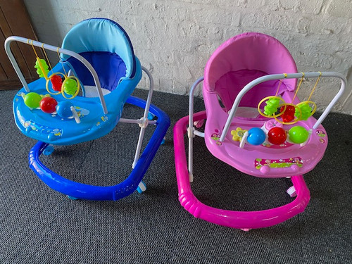 BA0086-2 Baby Walking Ring Pink & Blue | Caledon Wholesalers