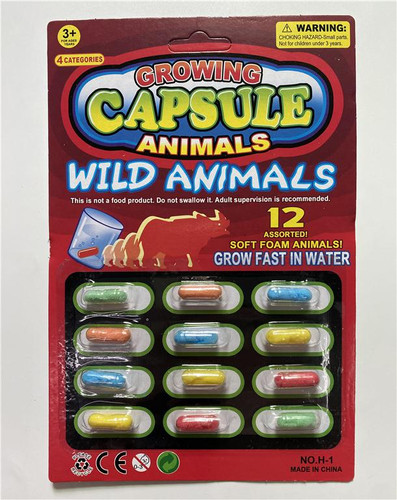 NO0105 Carded Growing Capsules 7 ASST | Caledon Wholesalers