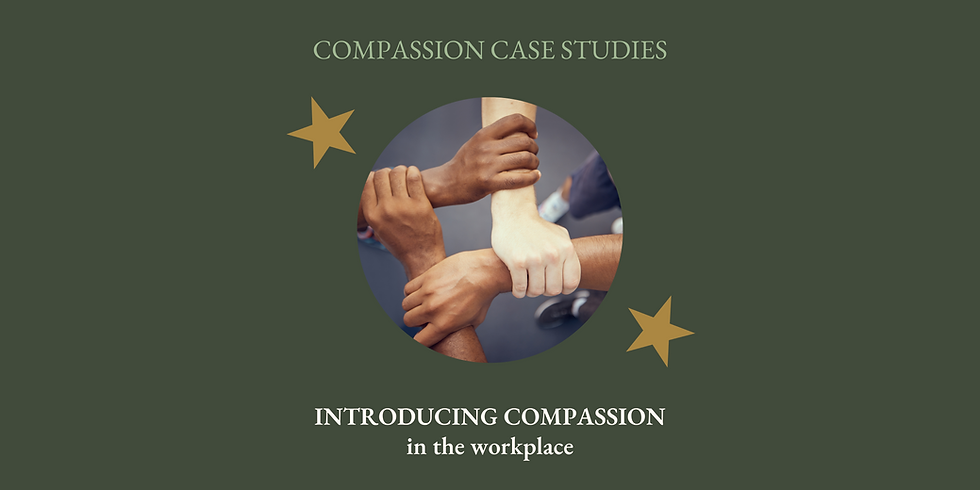 Introducing Compassion in an International Development Team: Practical ...