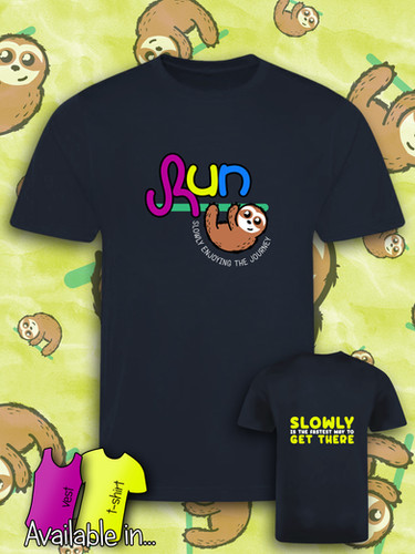 RUN Sloth-ley | We Run Bright