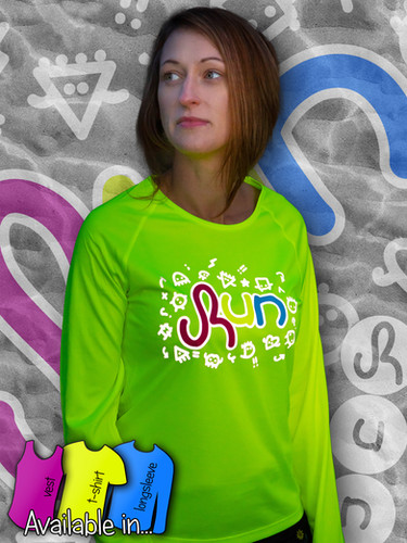 High Visibility Running Top | We Run Bright