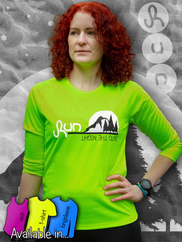 Hi Visibility sports running top with reflective night design