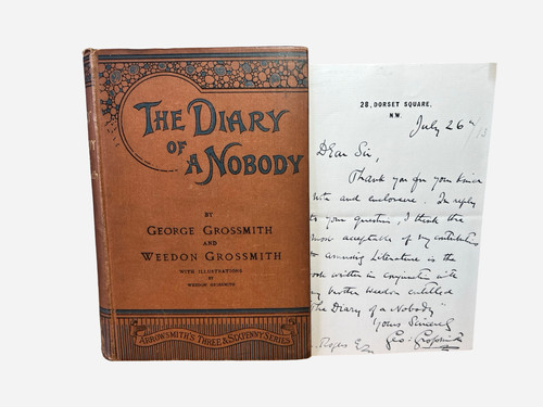 The Diary of a Nobody with ALS George and Weedon Grossmith 1st 1892 ...