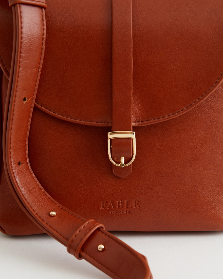 Tan Buckle Bag | My Store
