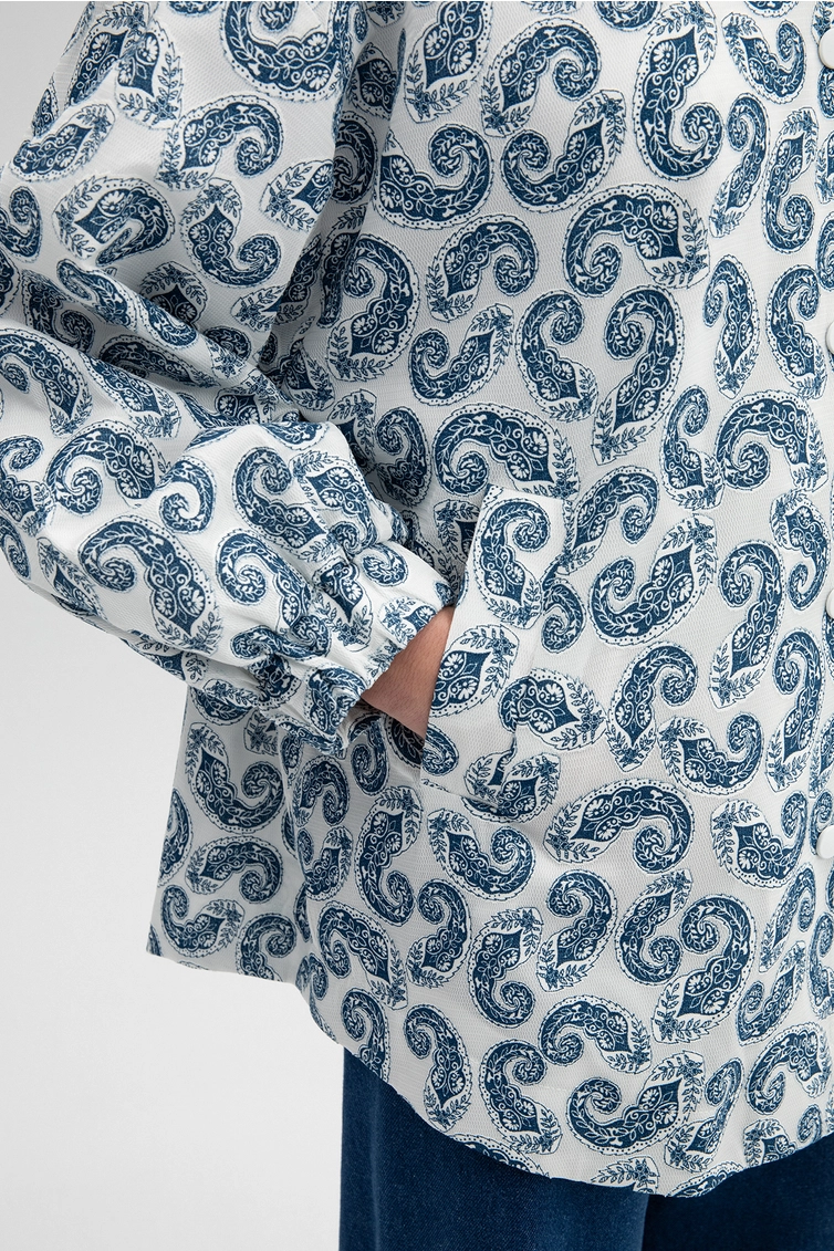 Patterned Bomber Jacket | My Store