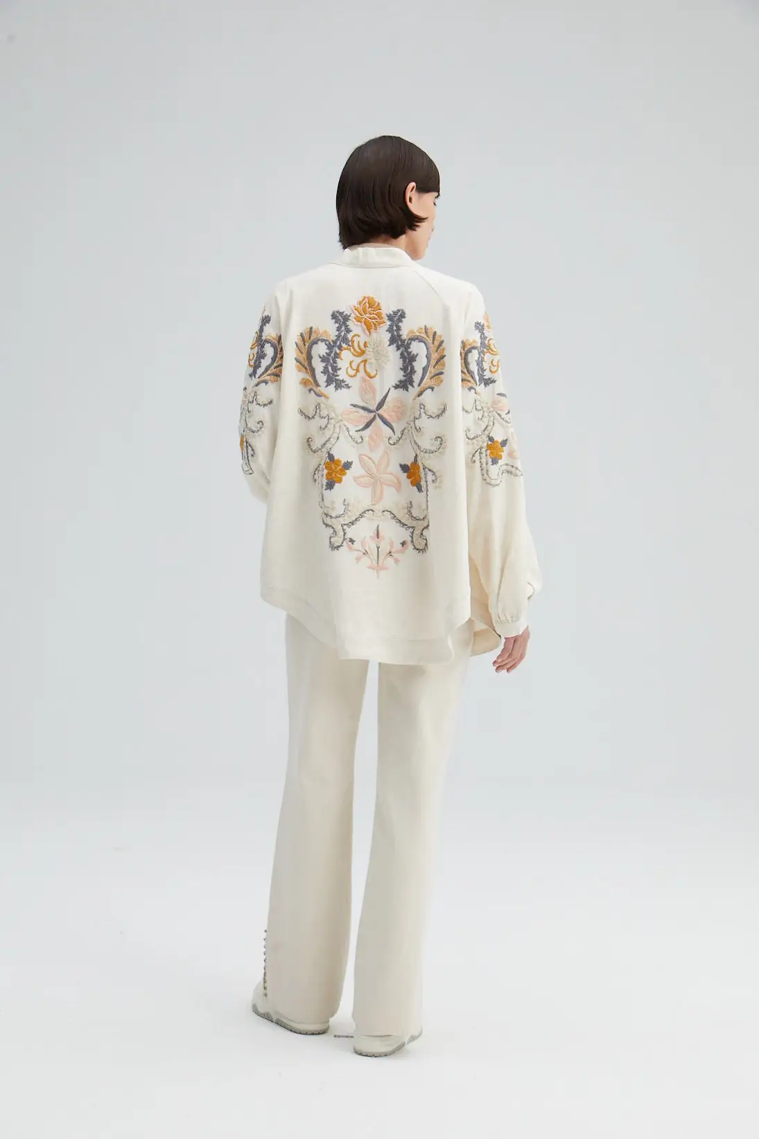 Embroidered Kimono Jacket | My Store