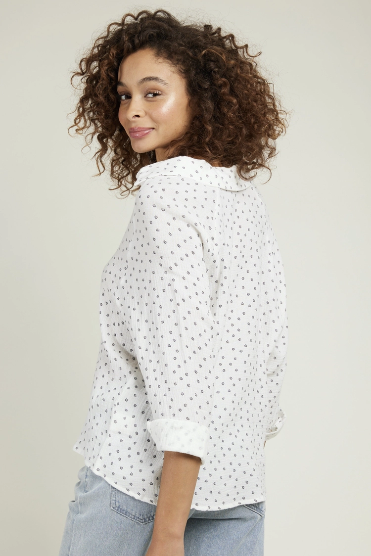 Juliette French Cotton Blouse | My Store