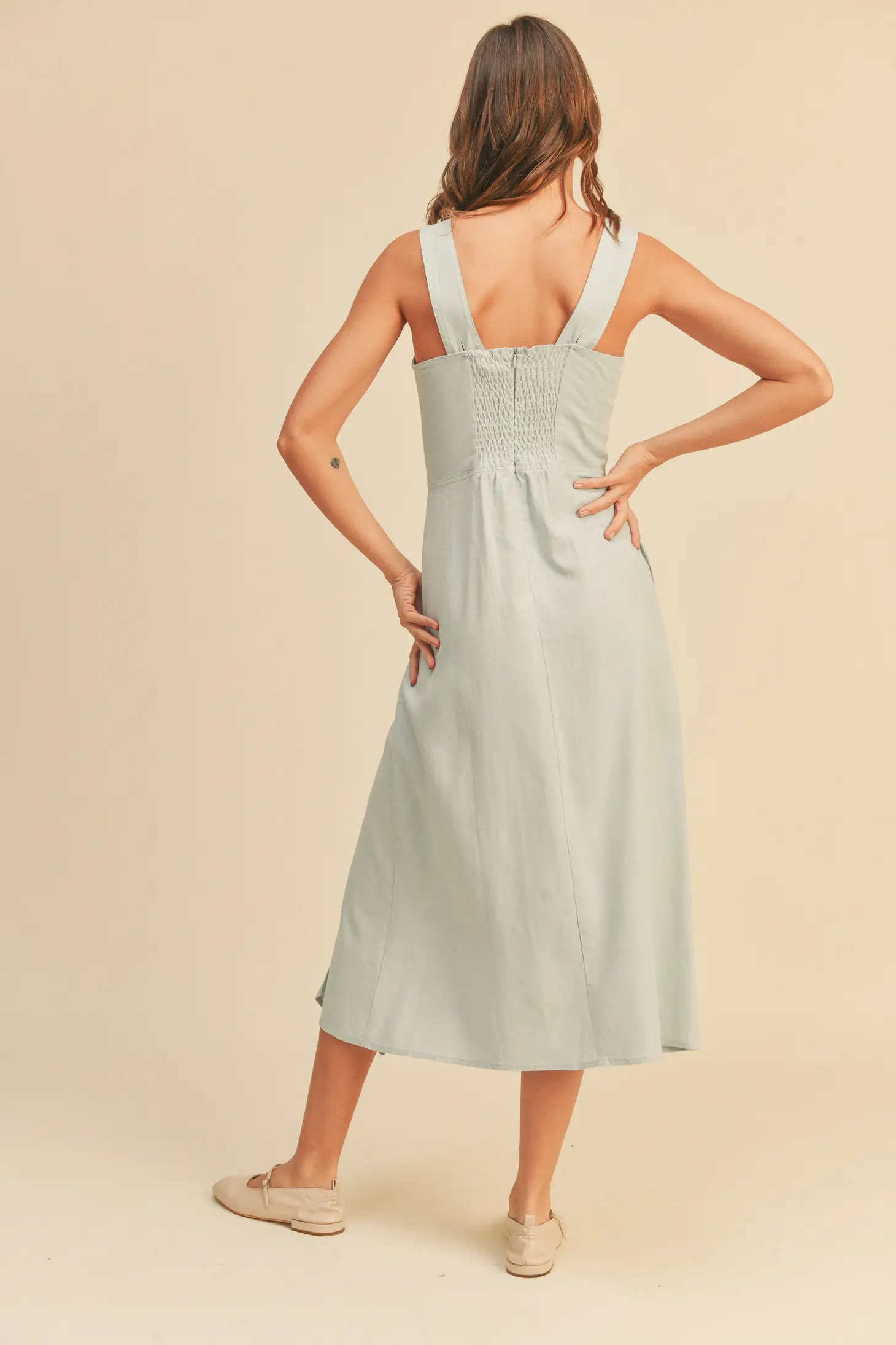 Demeter Powder Blue Dress | My Store