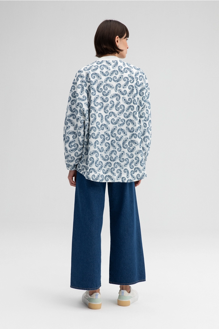 Patterned Bomber Jacket | My Store