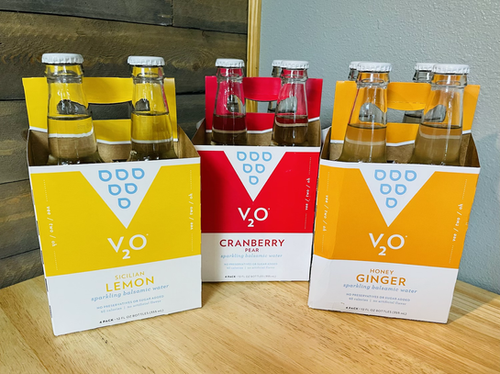 V2O Sparkling Water 4 pack | Deepsouth