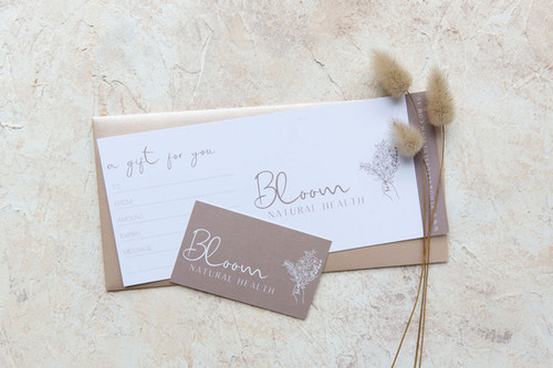 Gift Certificate | Bloom Natural Health