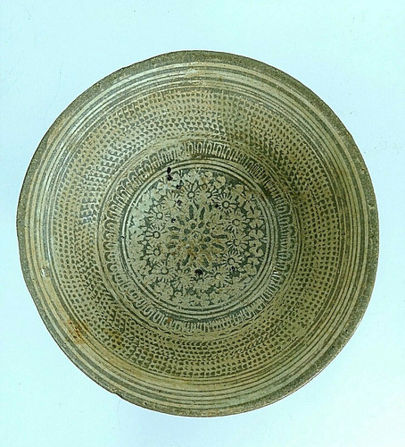 A Korean buncheong inlaid-slip bowl; Joseon dynasty | alexander-e-grace