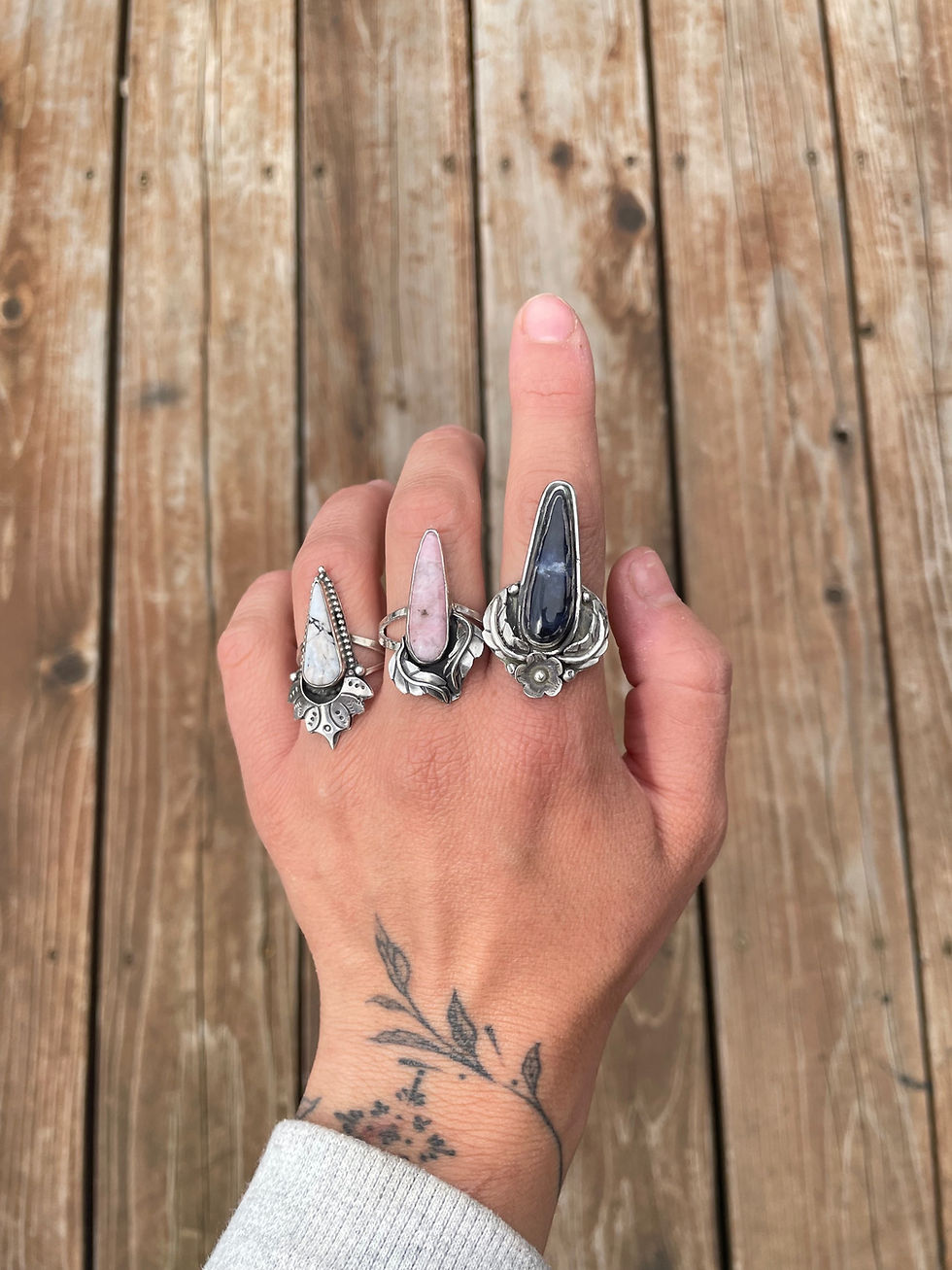 Rings | Stoned Spirit Silver