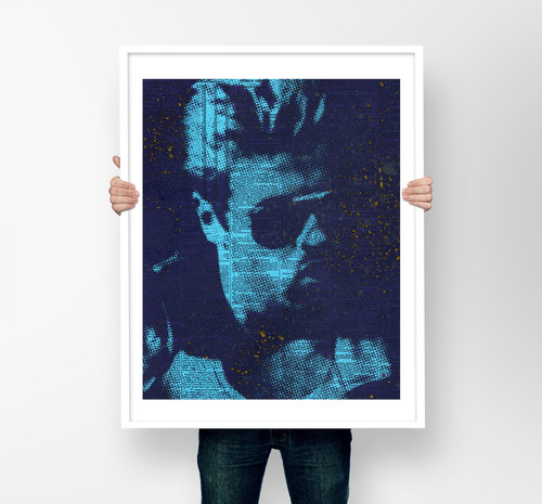 George Michael Blue | andremonetstore