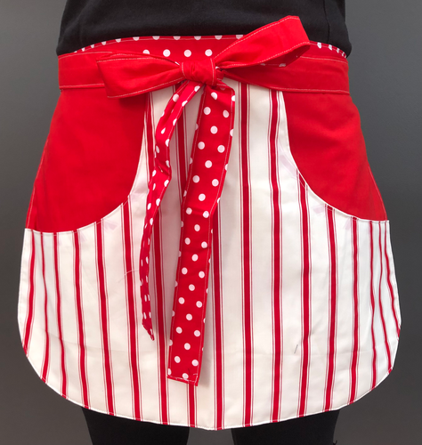Peg Apron - Red Stripes | Worlds Best Pegs