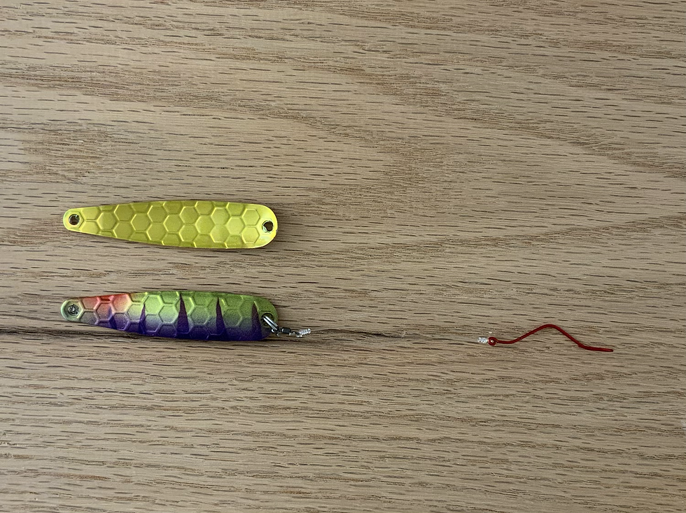 Small Spoon w/ Slow Death Hook | mikesrigs