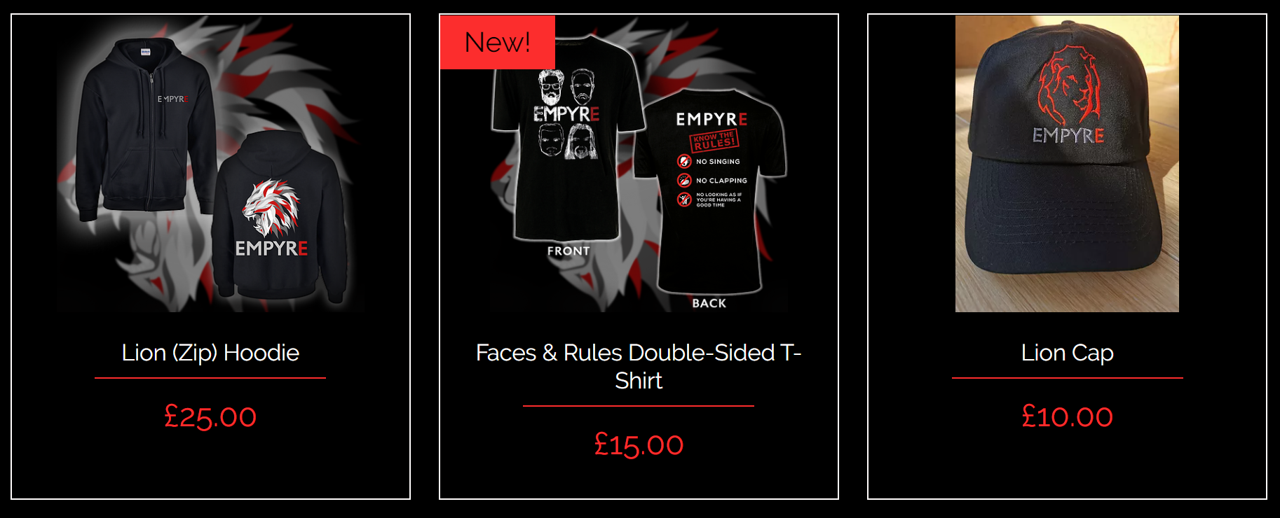 EMPYRE - Official Merchandise