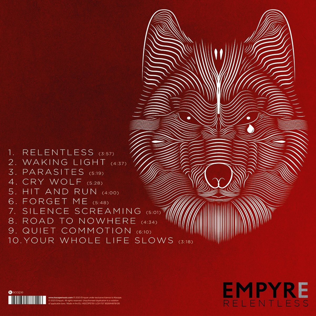 Relentless - Vinyl LP (Black) | EMPYRE