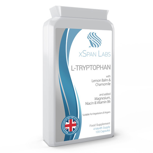 L-Tryptophan Sleep Complex with Lemon Balm & Chamomile | xSpan Labs