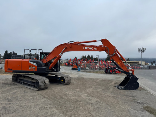 Hitachi ZX210LC-7H Excavator 50,927 Lbs. 164 HP w/coupler & 3 buckets ...