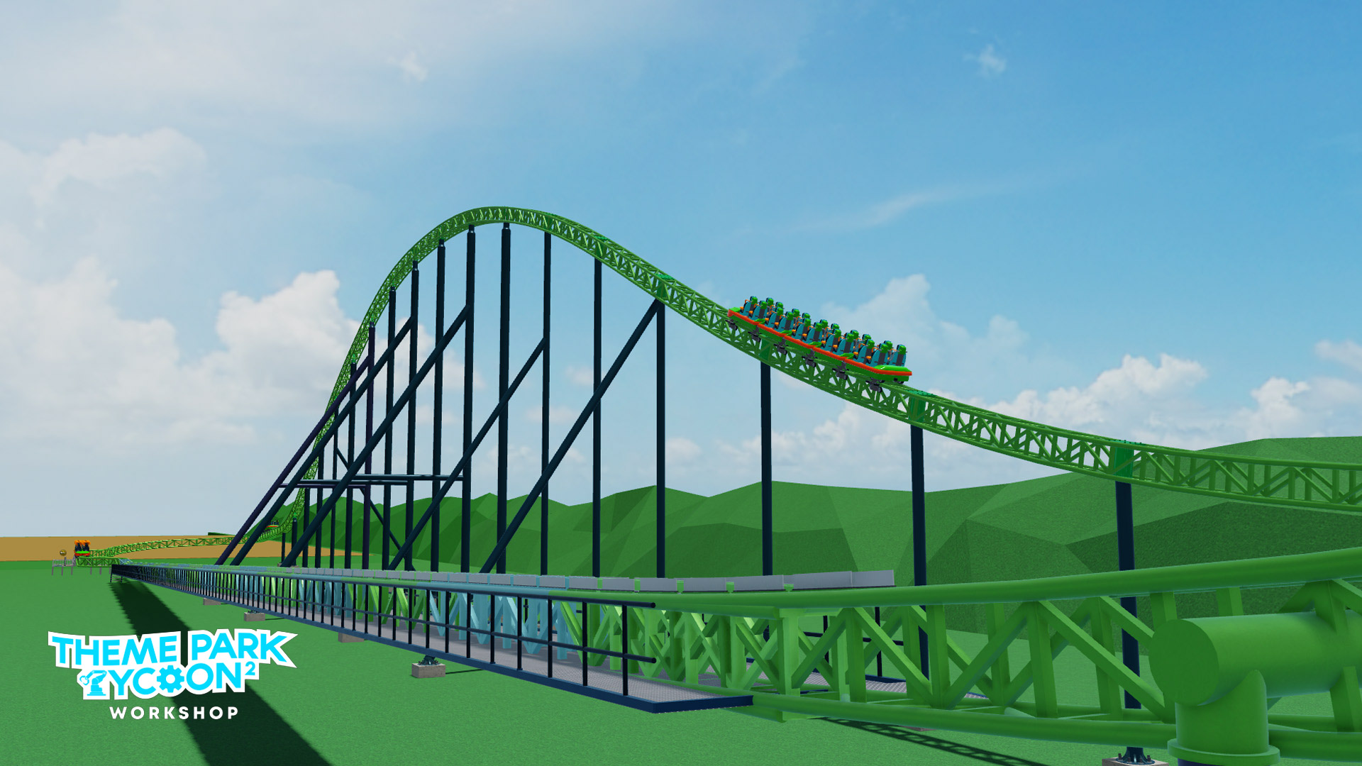 Detailed Kingda Ka Recreation
