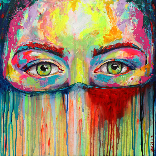 The Secret is in the Eyes - Expressive Eye Portrait Painting by ...