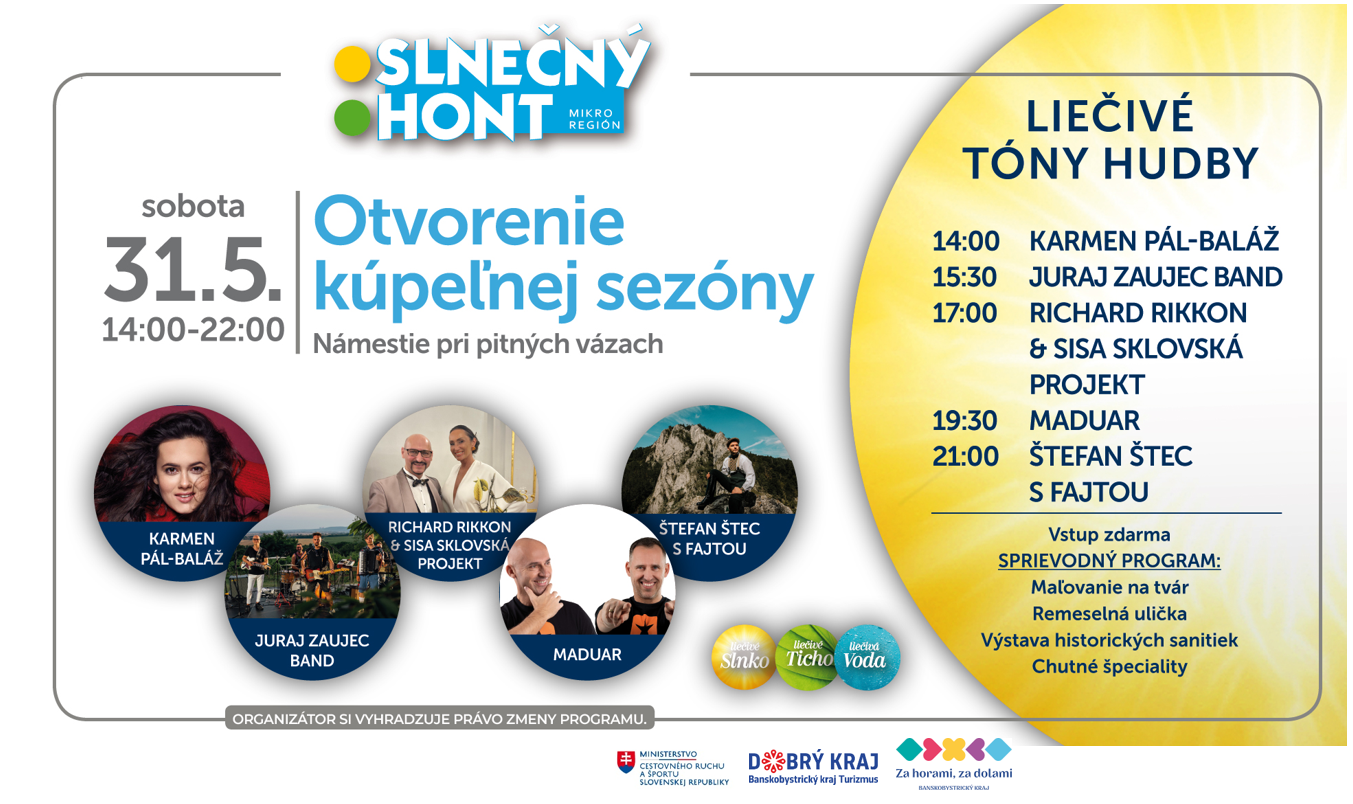 OTVORENIE KÚPEĽNEJ SEZÓNY 2025 | OOCR Dudince