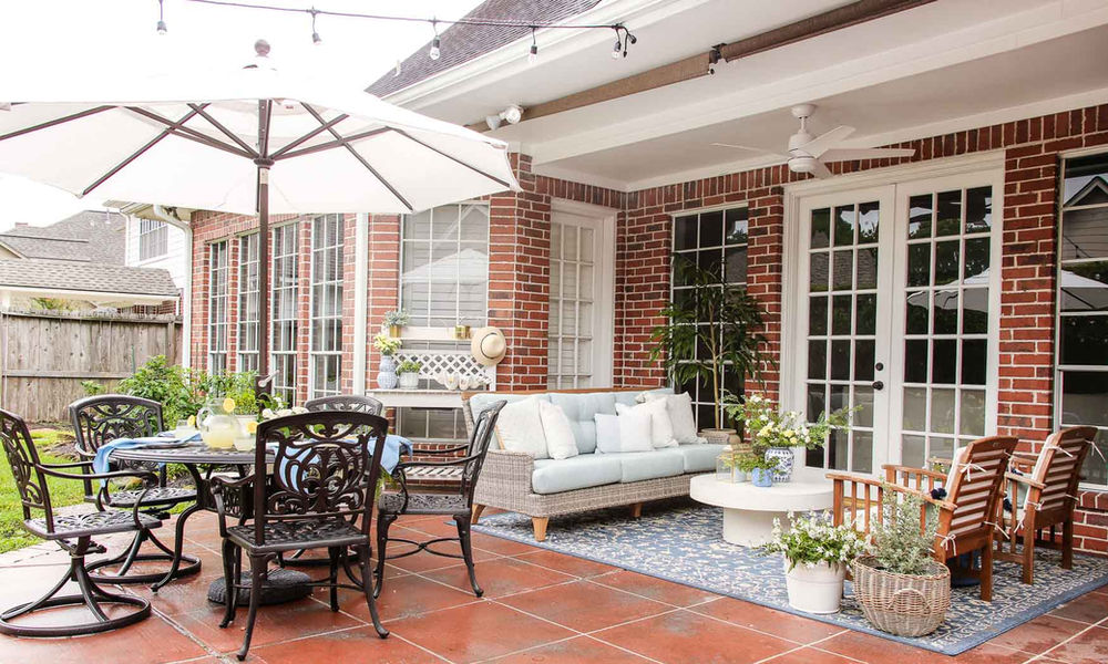 DIY Backyard String Lights